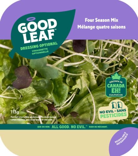 'Dressing Optional' Microgreens And Baby Greens Mixes Provide Flavour ...